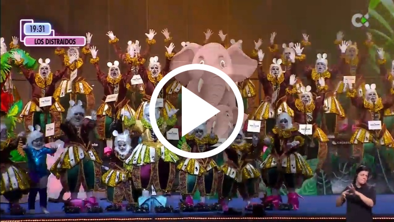 Actuación Completa de Murga Infantil Los Distraídos 2023 - MurgasCanarias