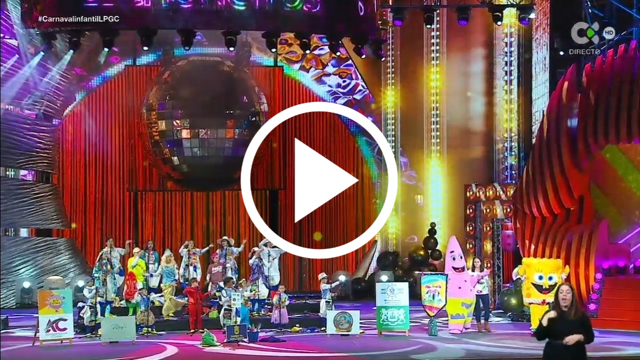 Actuación Completa de Murga Infantil Los Lechoncitos 2023 - MurgasCanarias