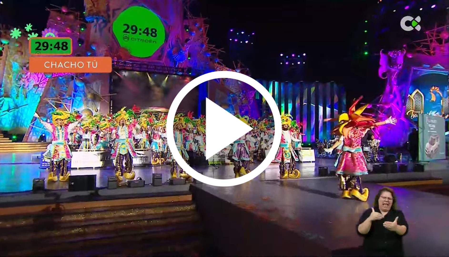 Actuación Completa de Fase de Murga Los Chacho Tú 2024 - MurgasCanarias