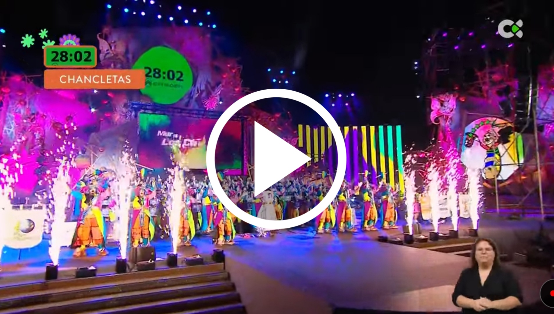 Actuación Completa de Final de Murga Los Chancletas 2024 - MurgasCanarias