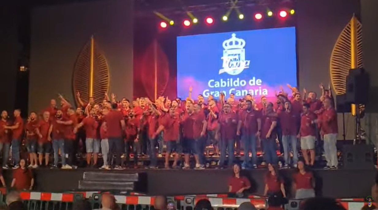 Actuación de Murga Los Chancletas 2025 en el Encuentro de La Naval ...