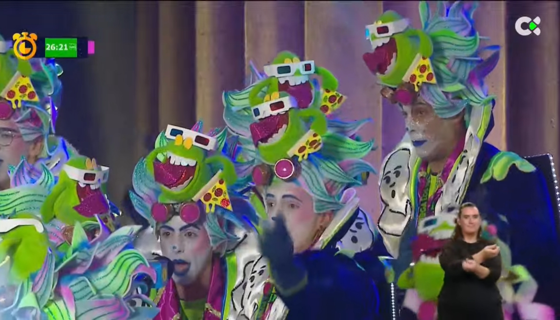 Actuación Completa de Fase de Murga Los Majaderos 2025 - MurgasCanarias