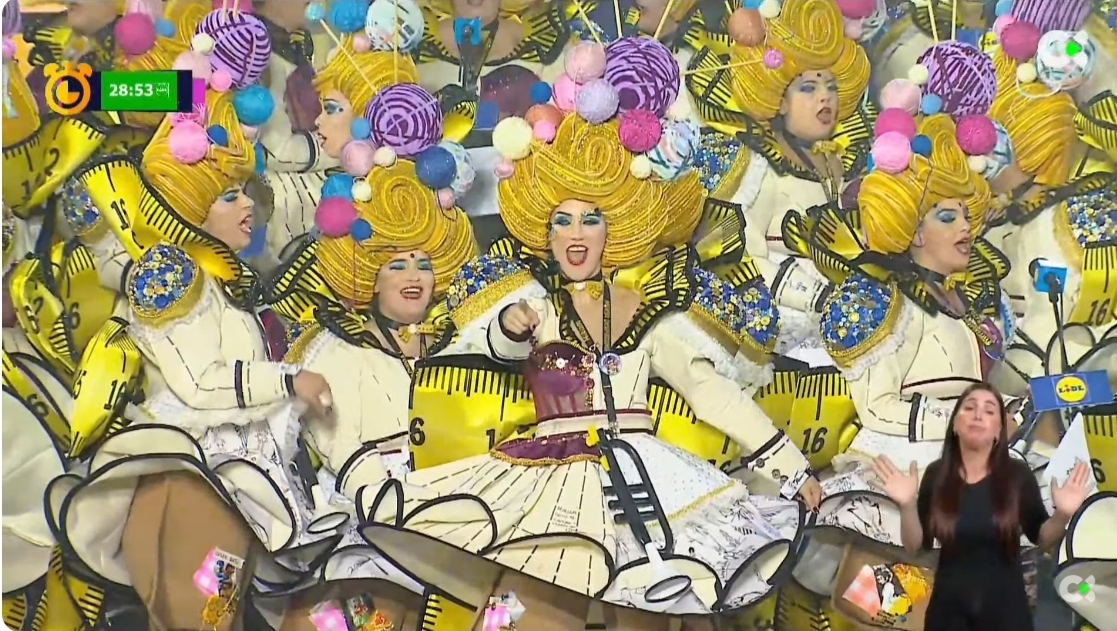 Actuación Completa de Fase de Murga Despistadas 2025 - MurgasCanarias